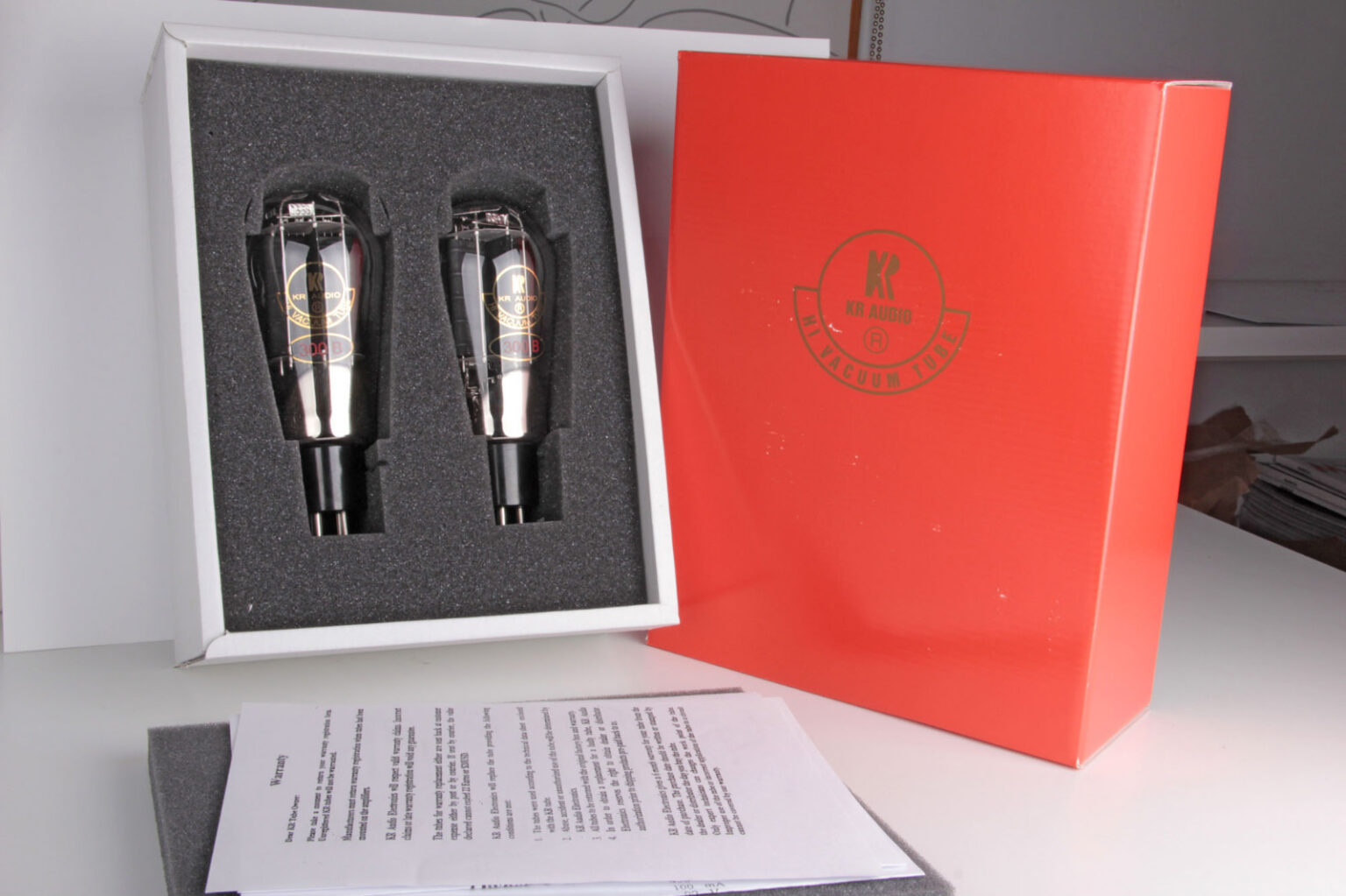 KR AUDIO 300B BALLON TUBES – Audio Tubes