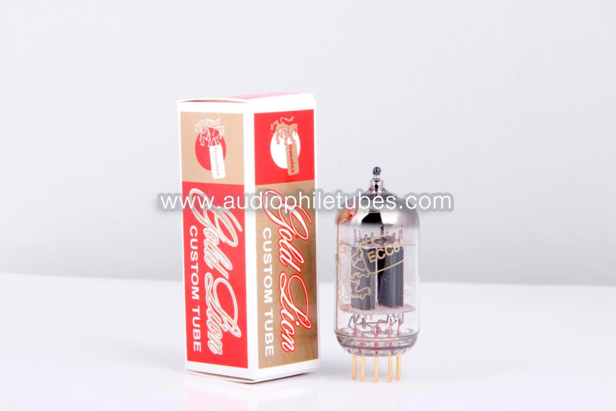 GENALEX GOLD LION 12AT7 – ECC81 – B739 GOLD PIN TUBE – Audio Tubes