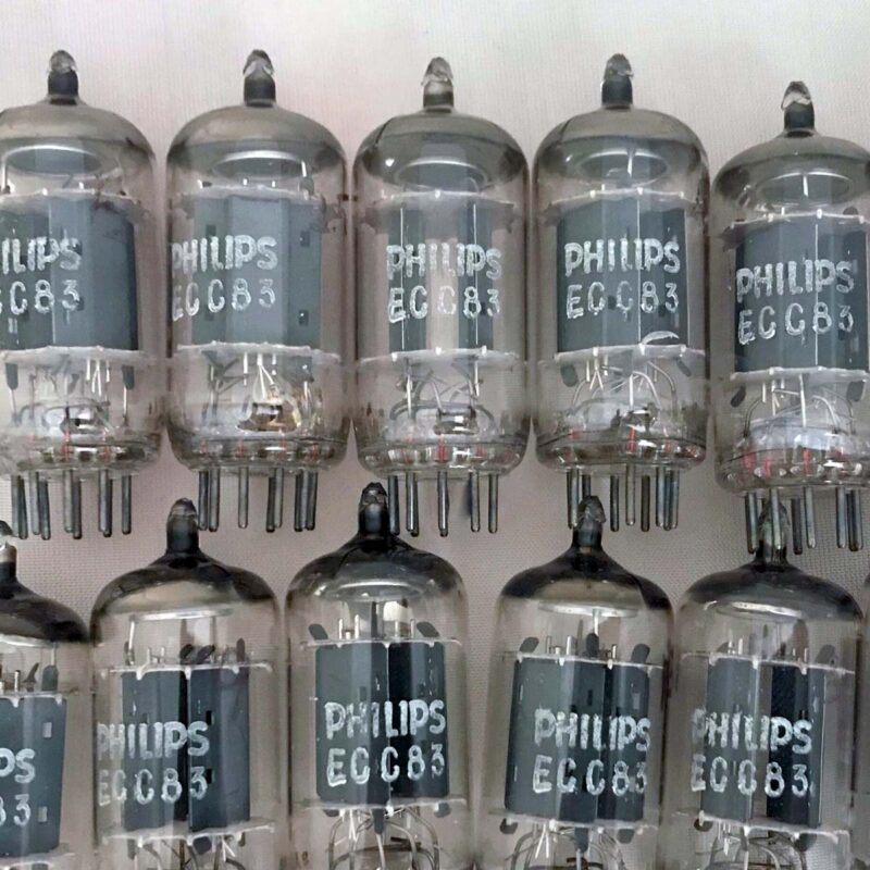 PHILIPS ECC83 – 12AX7 Matched Pair – Audio Tubes