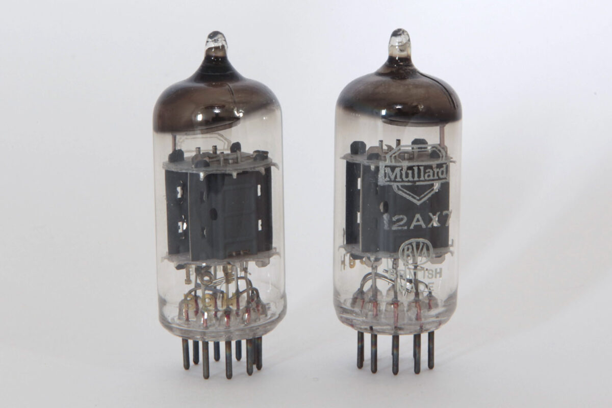 Mullard 12AX7 ECC83 (NOS) Blackburn – England Tubes – Matched Pair – Audio Tubes
